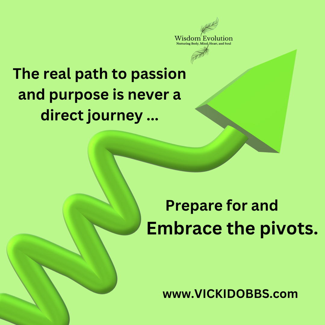 Pivots On The Real Path To Your Passion And Purpose Vicki Dobbs